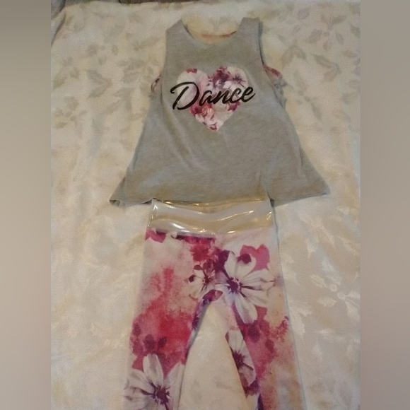 Justice | Matching Sets | Justice Dance Spandex Gymnastics Leotard ...